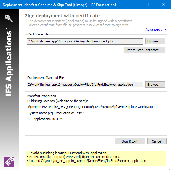 ClickOnce Deployment