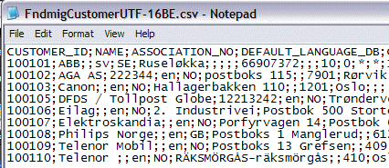 Create Table from File