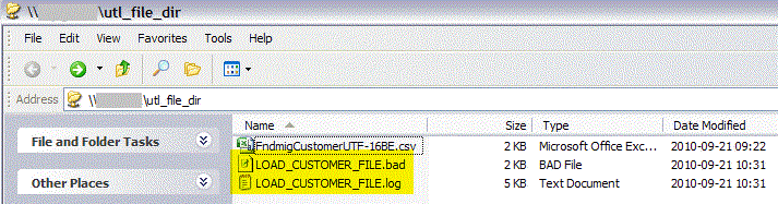 Create Table from File